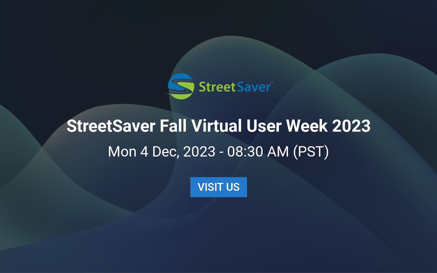 StreetSaver Fall Virtual User Week 2023